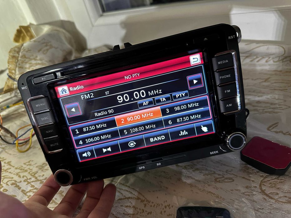 Radio Nawigacja VW Skoda Seat Golf TIGUAN RNS 510 GPS BT Polski ...