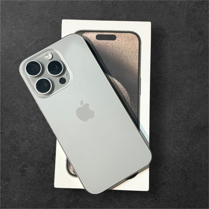 IPhone 15 Pro, Natural Titanium, 128GB Buk • OLX.pl