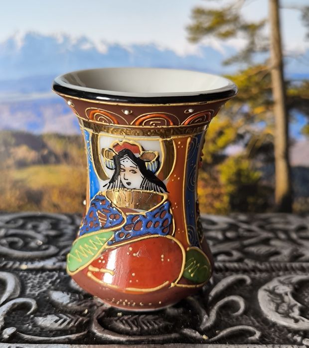 Wazon Nippon Tokusei piękna stara porcelana Japońska przedwojenny ...