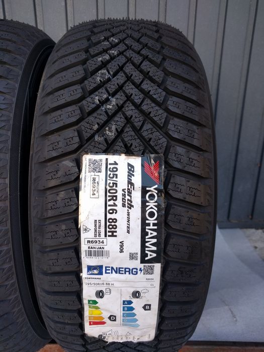 195/50R16 88H Yokohama BluEarth-Winter V906 NOWE ZIMA Nowa Sól • OLX.pl