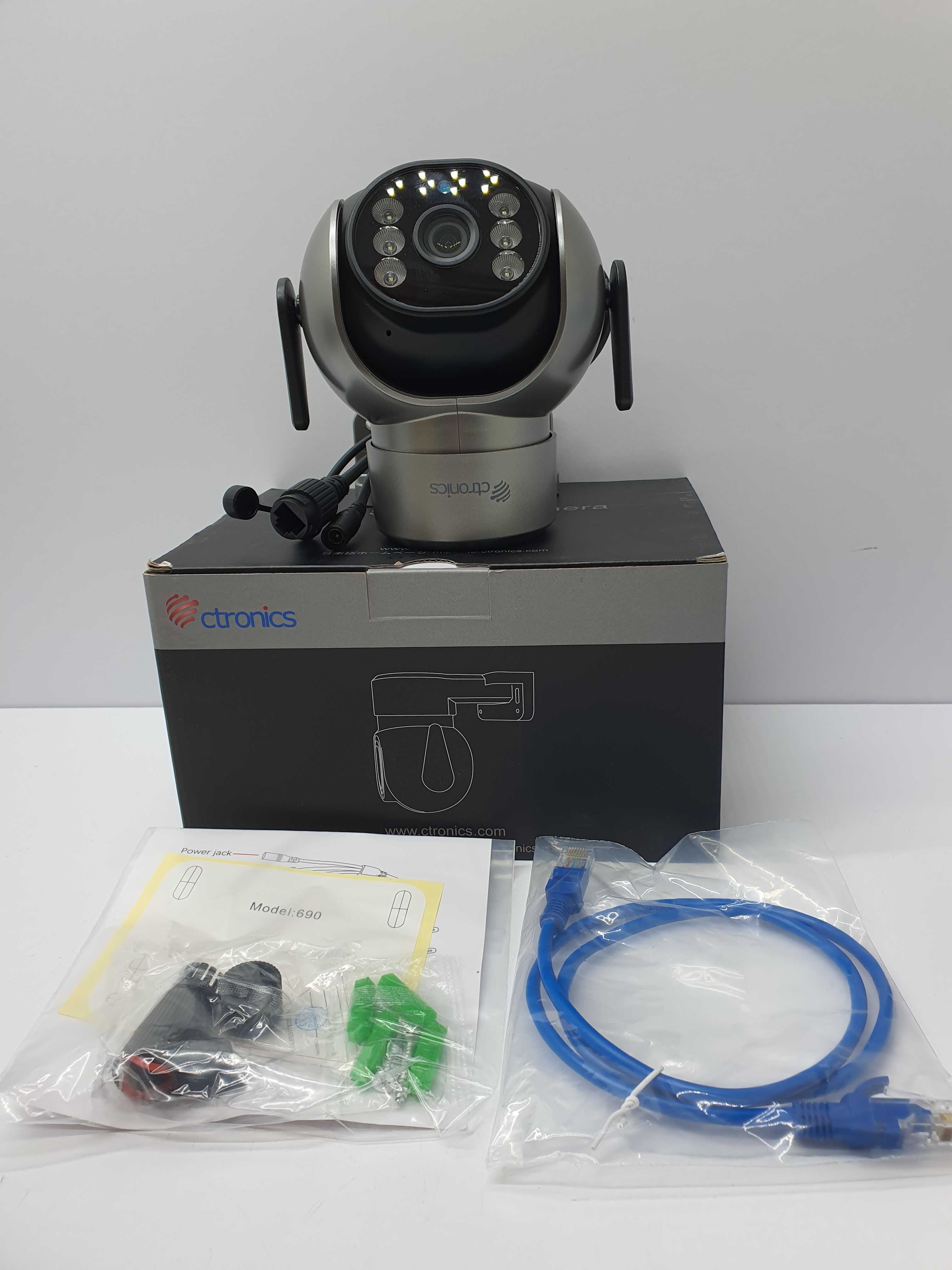 Kamera zewnętrzna WIFI OBROTOWA IP 2K 4MP Ctronics CTIPC-690C-4MPS ... Kamera zewnętrzna WIFI OBROTOWA IP 2K 4MP Ctronics CTIPC-690C-4MPS ...