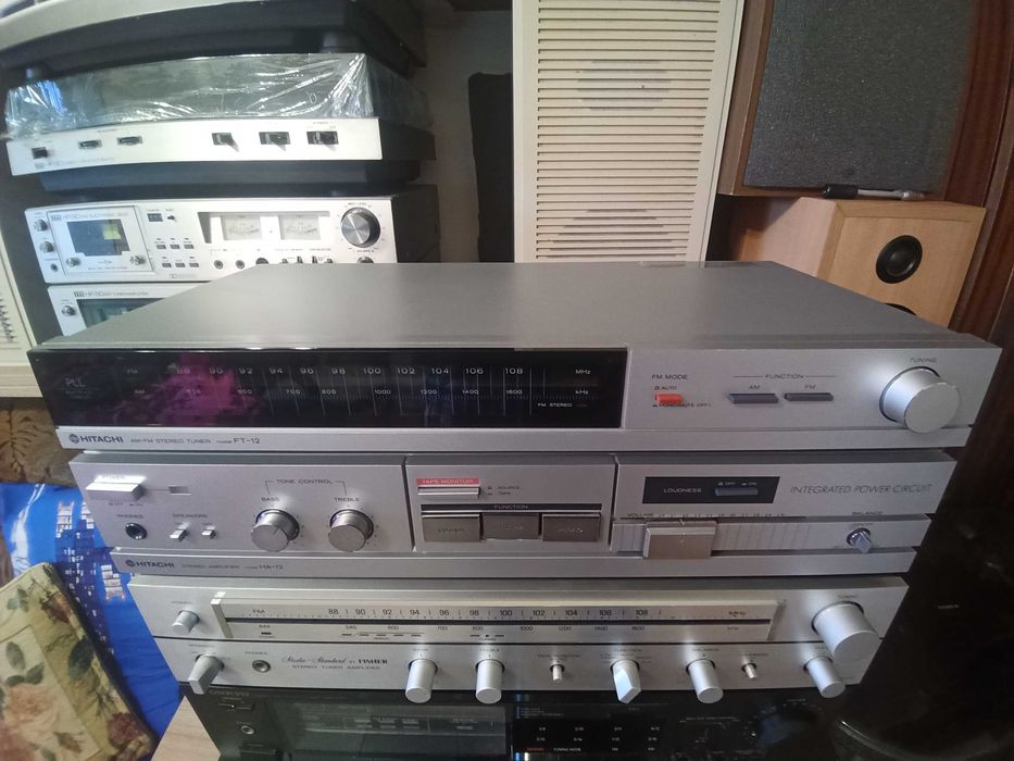 Підсилювач Hitachi HA-12 та тюнер Hitachi FT-12: 3 800 грн ...