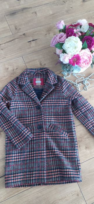 Śliczny płaszcz dla dziewczynki rozmiar 140 Reserved Radom • OLX.pl