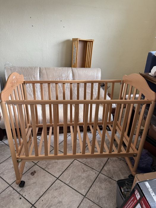 Łóżeczko wloskie 130x70 z materacem Gdańsk Przymorze Wielkie • OLX.pl