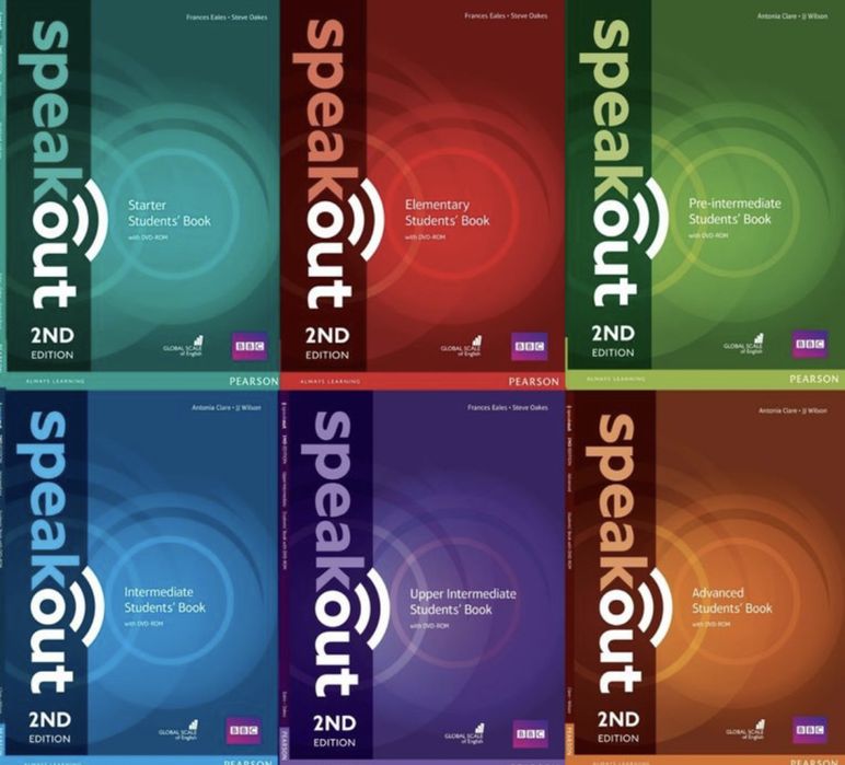 Speakout Starter, Elementary, Pre intermediate, Intermediate: 180 грн ...