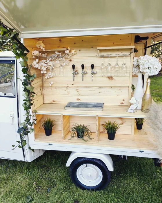 Prosecco Van | Drink Van | Bar mobilny | Piaggio Ape Kwidzyn • OLX.pl