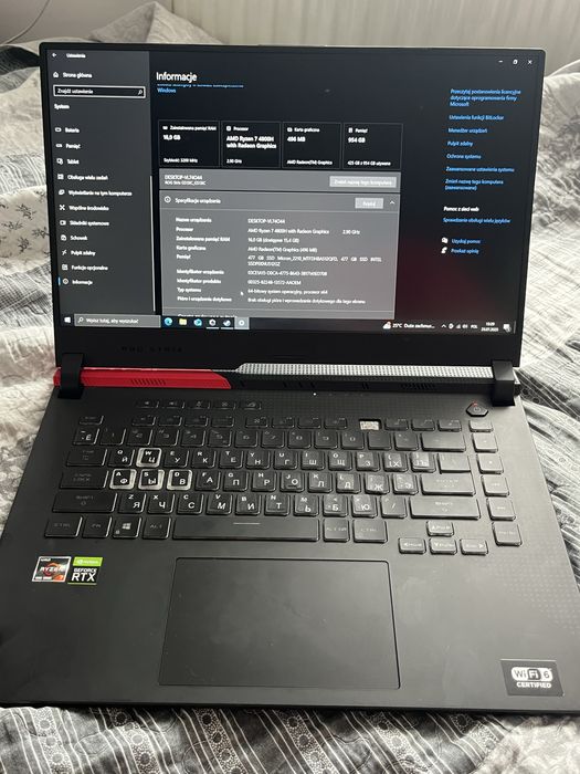 Asus Rog Strix g513 Wrocław Krzyki • OLX.pl