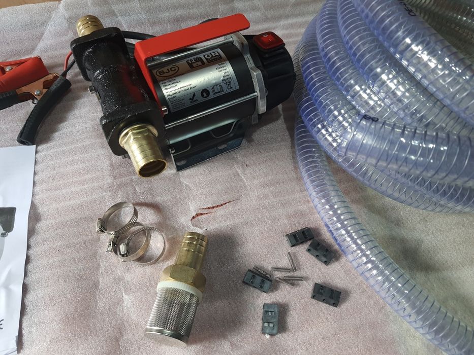 Польский насос, помпа, для перекачки дизельного топлива, д.т - 12v.60л ...