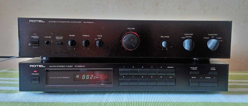 Розпродаж! Підсилювач Rotel RA-930AX + тюнер Rotel RT-935AX: 4 800 грн ...