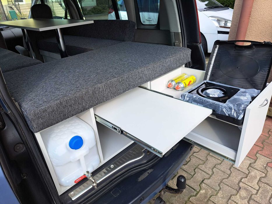 Zabudowa turystyczna kempingowa mobilna camper box do busa kamper box ...