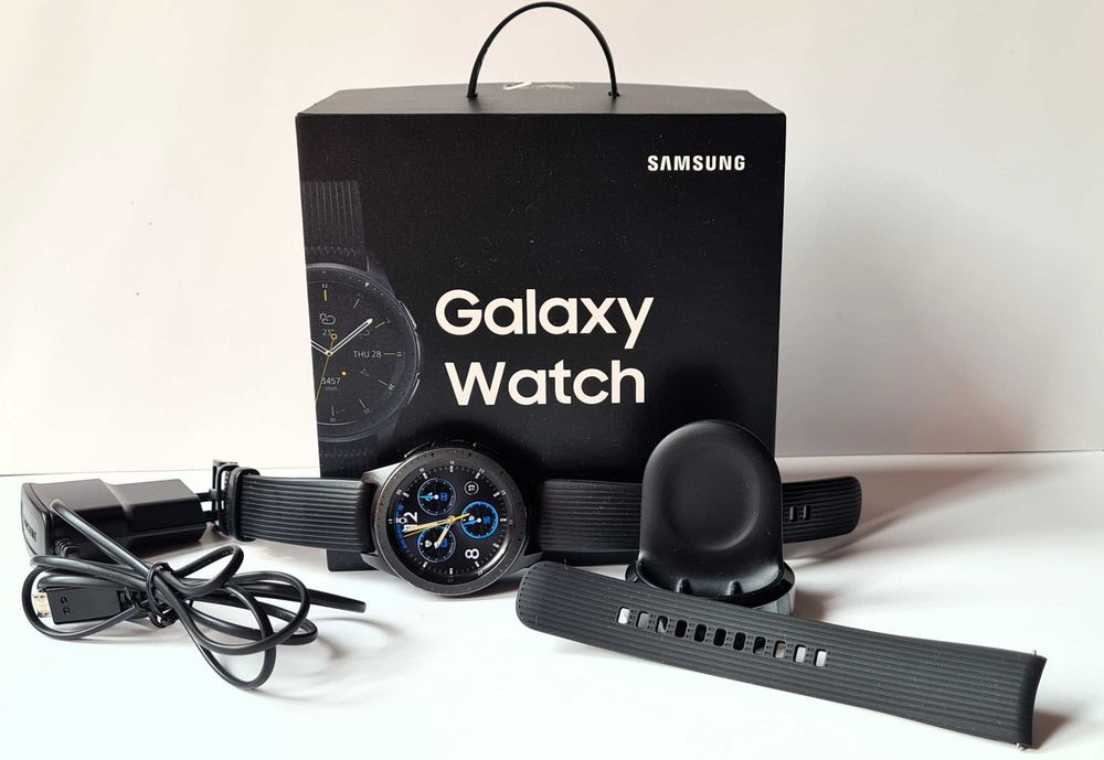 SAMSUNG Galaxy Watch SM-R810 42mm Black Krosno • OLX.pl