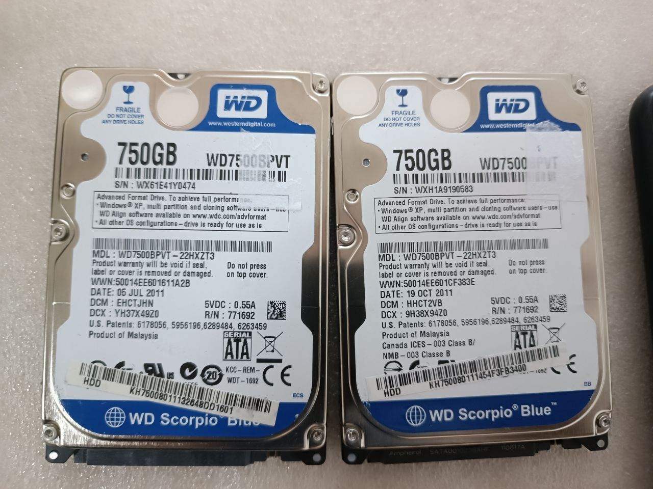Жесткий диск HDD 2.5 320GB 640GB 750GB 1TB для ноутбука ОПТ и розница ...