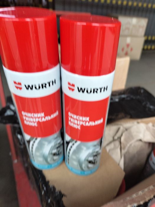 Универсальный очиститель WURTH PLUS (500 мл): 130 грн. - Господарський ...