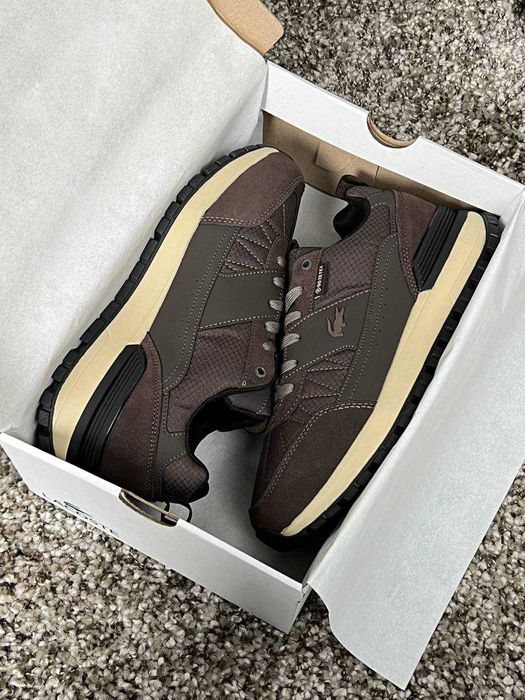 (Gore-Tex) Кросівки Lacoste Urban Breaker GTX коричневі (41-46) термо ...