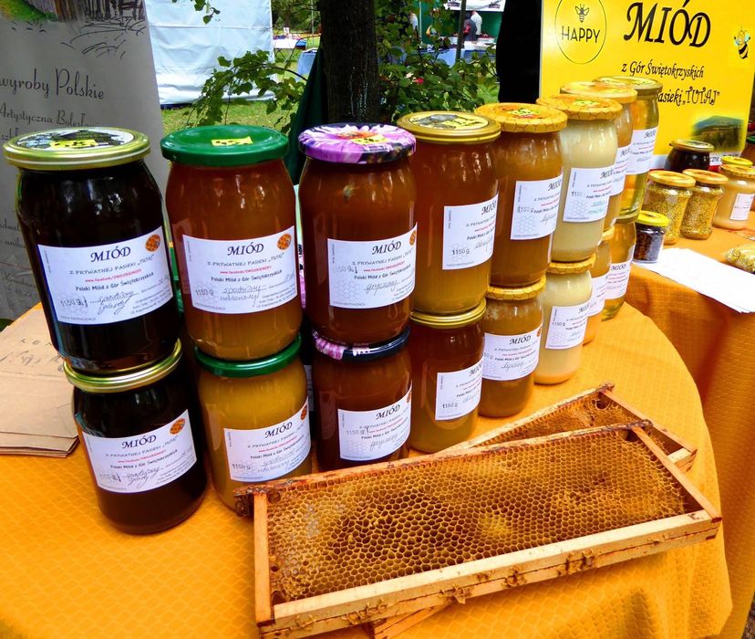 MIÓD z gór świętokrzyskich z pasieki „TUTAJ”/ WYSYŁKA / ODBIÓR / DOWÓZ ...