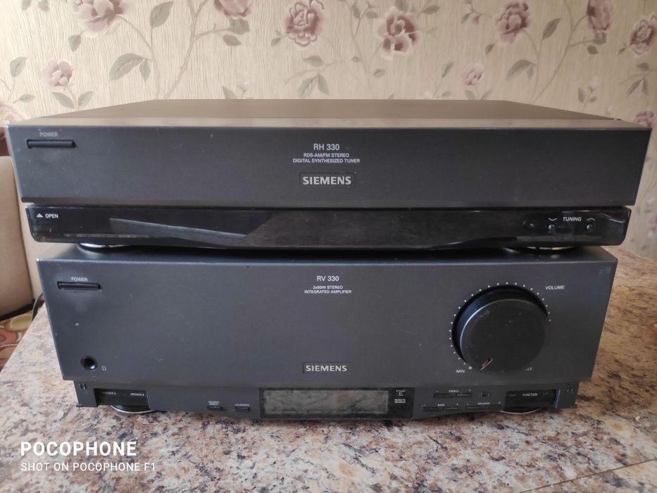 Усилитель/Ресивер Siemens RV330 r6 + FM тюнер Siemens RH330: 1 500 грн ...