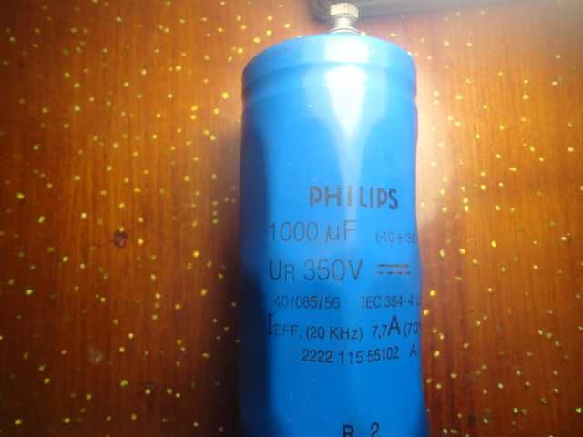 Конденсатор К73-16 10 мкф 250 в Philips 350v 1000mf (20KHz): 80 грн. - Аксесуари й комплектуючі ...