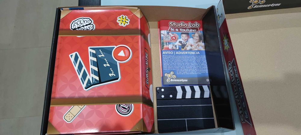 Studio Lab be a Youtuber Science 4 you como novo, +8 anos Matosinhos ...