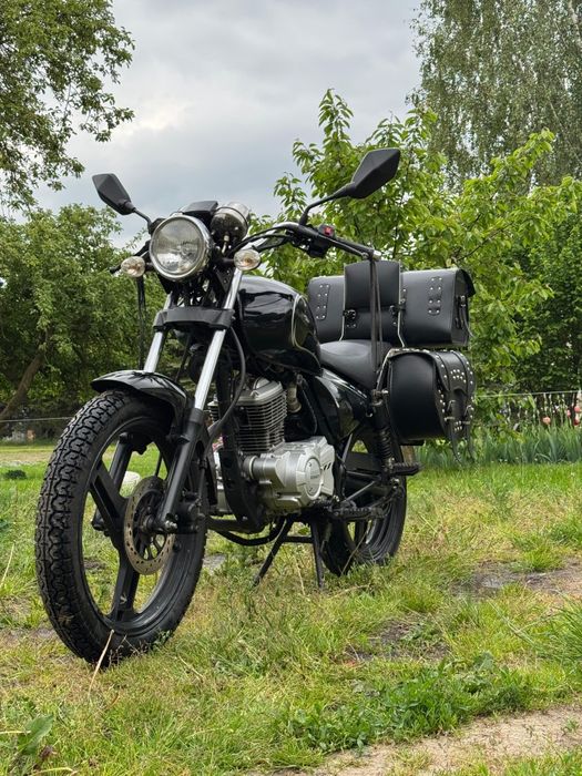 Motor Romet Soft Chopper 125 z wyposażeniem! Stanisławowo • OLX.pl