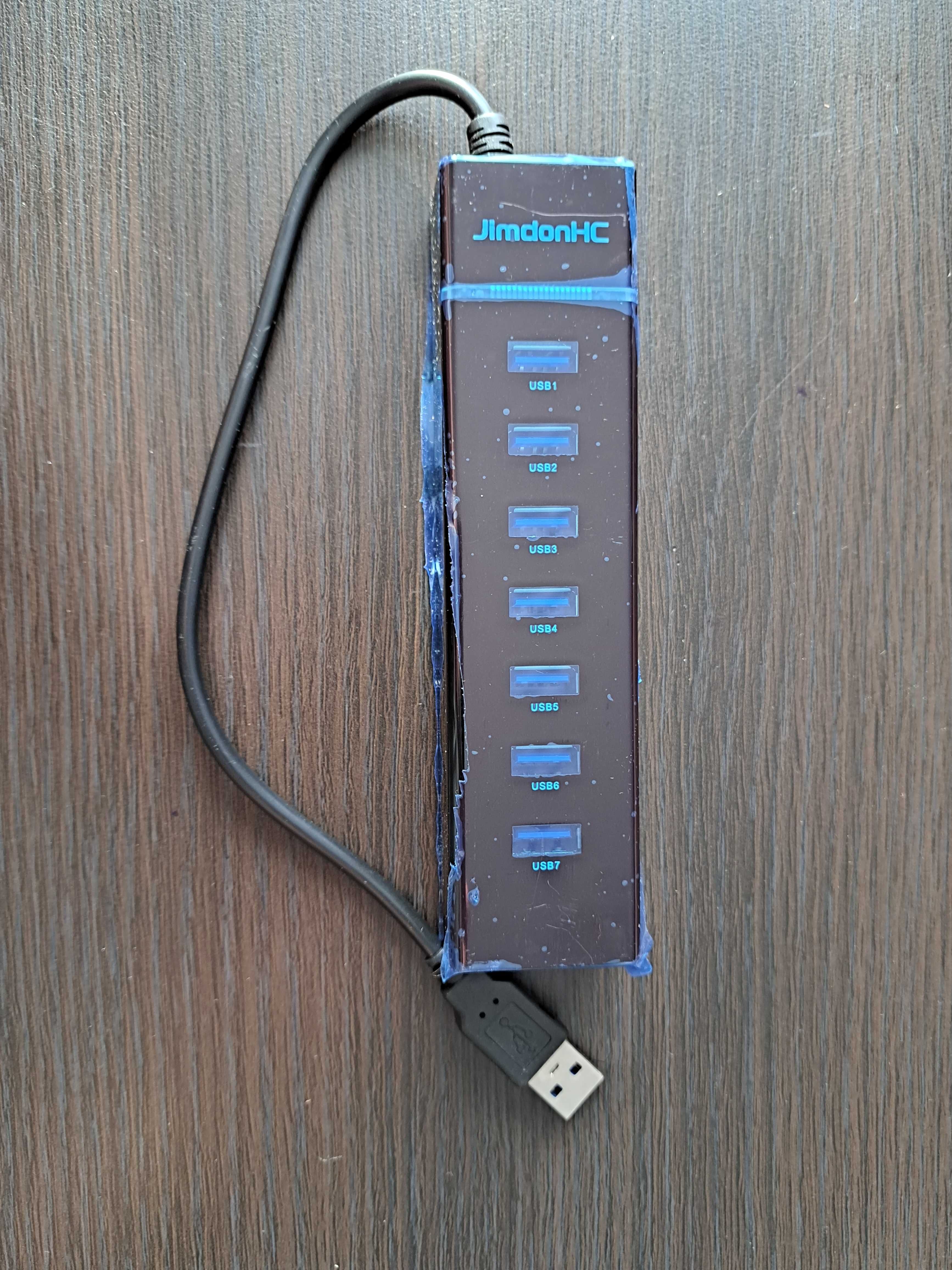 7 portów koncentrator USB 3.0 HUB przenośny 30 cm JimdonHC Krzewie Małe ... 7 portów koncentrator USB 3.0 HUB przenośny 30 cm JimdonHC Krzewie Małe ...