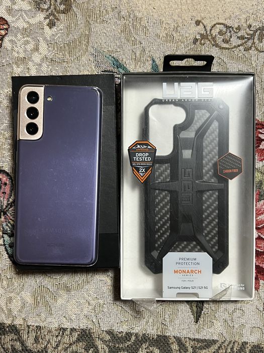 Samsung Galaxy S21 Phantom Violet 128GB Snapdragon + чохол UAG: 7 200 ...