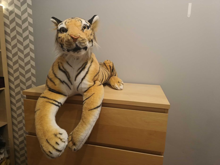 Wielki pluszowy tygrys Warszawa Wola • OLX.pl