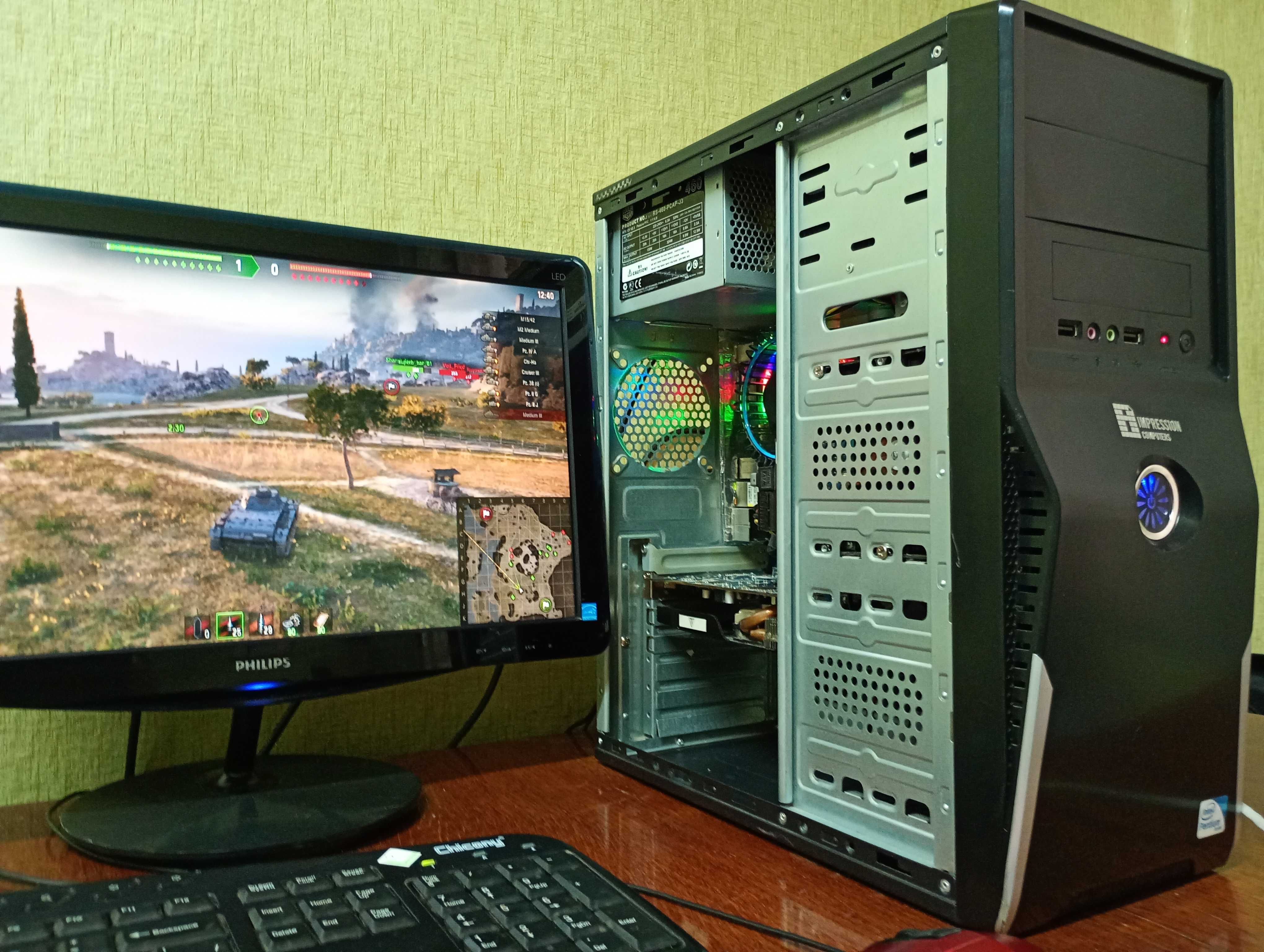 Системник 4 core /4 gb ram / HDD 500 gb / 1 gb hd5770: 1 700 грн ...