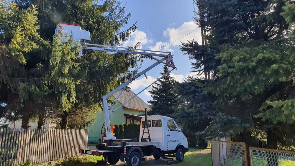 Podnośnik koszowy, zwyżka Lublin Bumar Koszalin PMB 120E Diesel Rybnik • OLX.pl