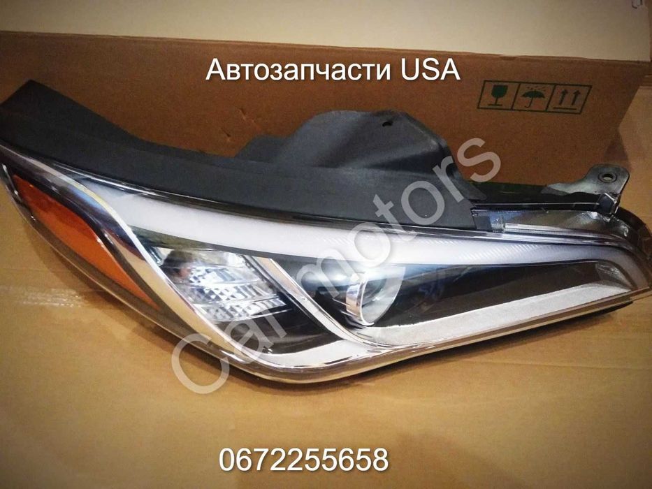 Фара лева правая передняя LED фонарь Hyundai Sonata LF YF: 2 500 грн. - Передні фари Кам'янське ...