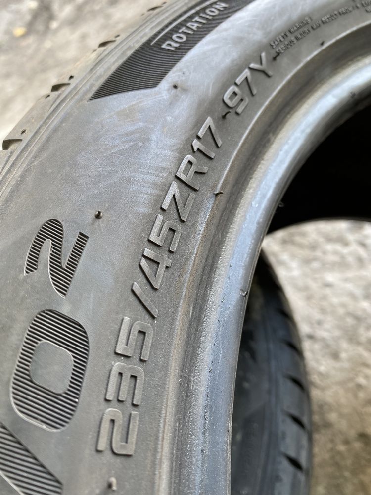235/45/17 Hankook-2шт: 2 300 грн. - Автошини Запоріжжя на Olx