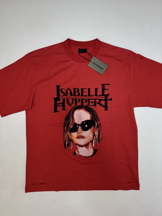 Футболка Balenciaga x Isabelle Huppert S M ERD oversized: 1 400 грн ...
