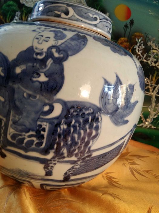 Grande Pote Porcelana, Dinastia Ming, Faro • OLX.pt