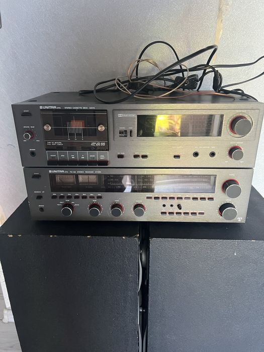 Zestaw Unitra Radio + kaseciak Grębocin • OLX.pl
