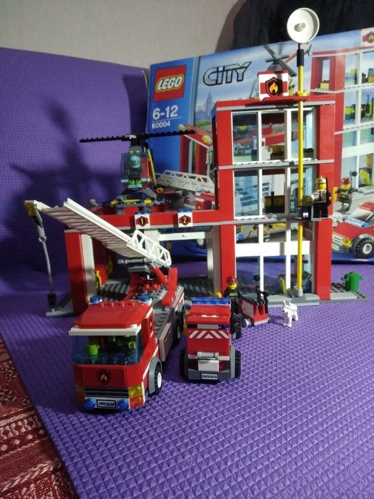 LEGO City: Лего Пожарная часть 60004 продам: 4 000 грн. - Конструктори ...