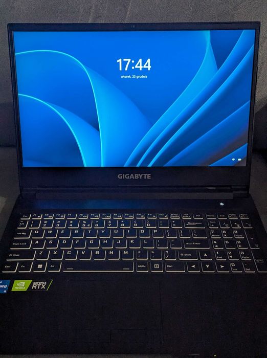 Laptop gamingowy Gigabyte G5 GD 144 Hz 15.6 i5-11400H/16GB/512 RTX3050 ...