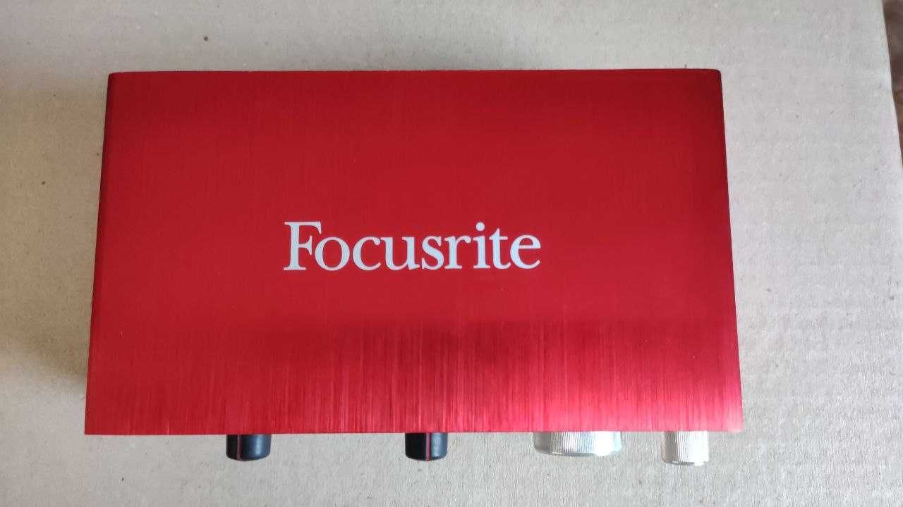 Аудиоинтерфейс (звуковая карта) Focustrite Scarlett 2i2 2gen: 2 200 грн ...
