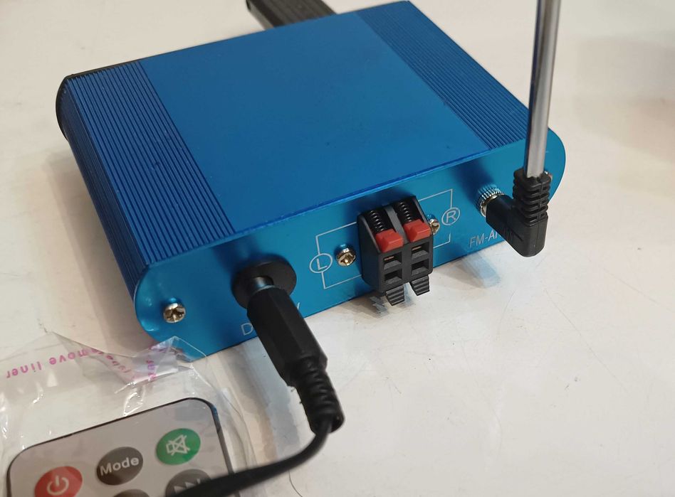 Wzmacniacz audio mini 2.0 + zasilacz Ostrów Wielkopolski • OLX.pl