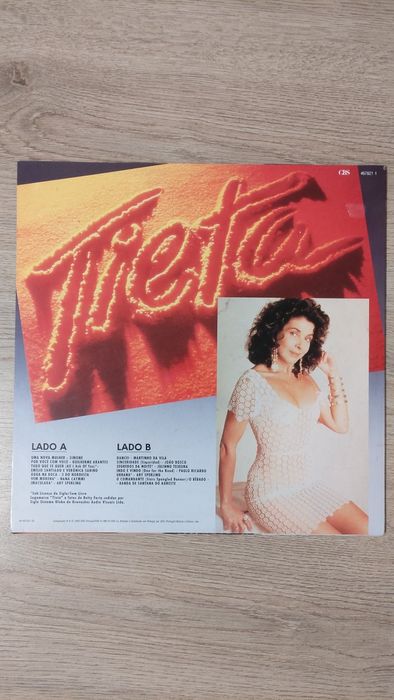 Tieta - Versões originais - Disco Vinil LP Sintra (Santa Maria E São Miguel, São Martinho E São ...