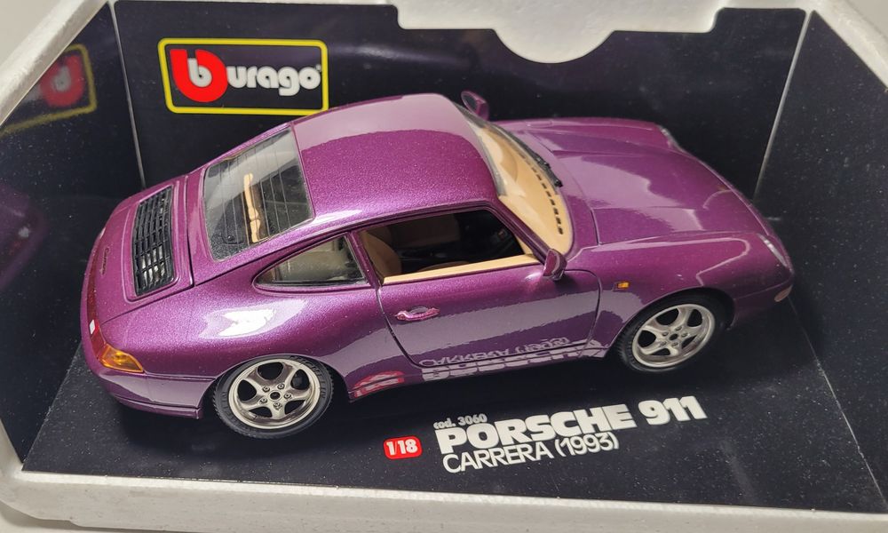 Modele skala 1/18 porsche 911 356 speedster boxter burago maisto ...