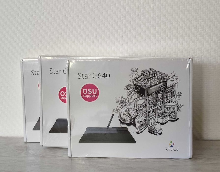 Нові планшети XP-PEN Star G640 OSU графічний планшет: 1 390 грн ...