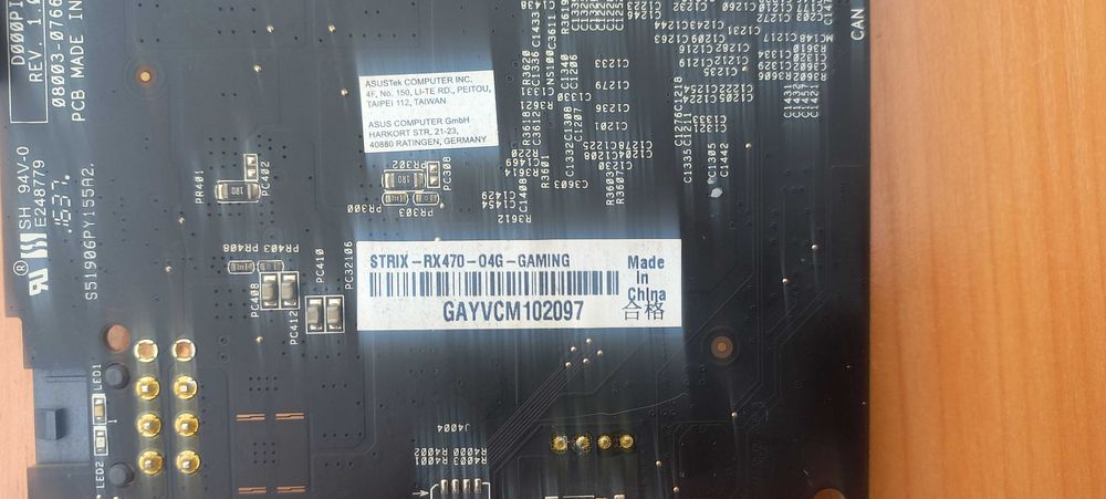 Asus rx470 strix: 320 грн. - Комплектуючі та запчастини Ромни на Olx