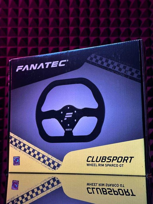 Кермо Fanatec ClubSport Wheel Rim SPARCO® GT для сімрейсингу руль: 6 ...