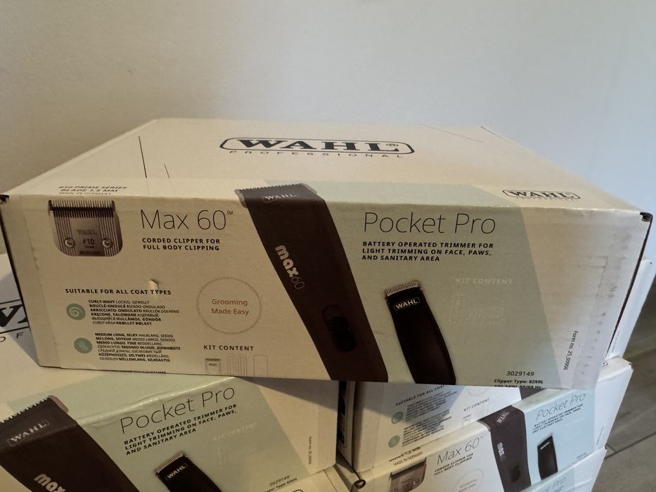 WAHL Max60 + PocketPro zestaw maszynka groomerska i trymer Szczecin ...