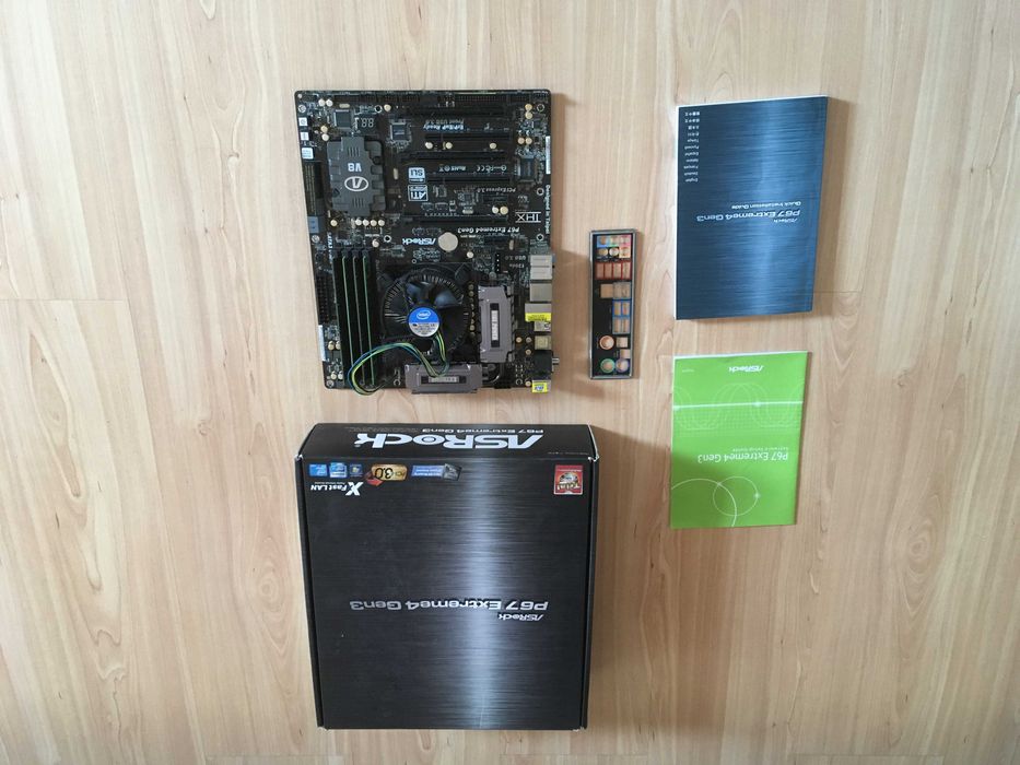 Komputer pc Intel core i7-3770, 16 gb ram, asrock P67 extreme4 gen3 ...