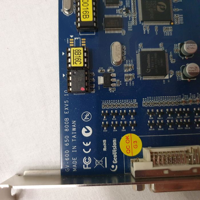 Плата вІдеозахвату GeoVision GV-600 650 800B EXV5.10: 298 грн ...