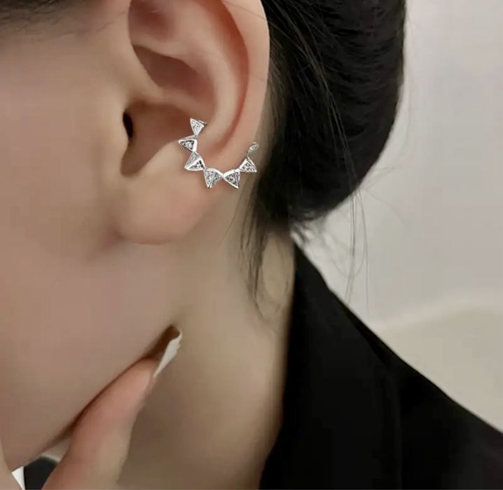 Каф на вухо, кафф, коліпси на вуха,кафи на вуха без прокола, сережки ...