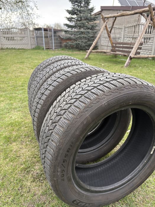 Zimowe opony Dębica 205/55 R16 – jak nowe 2023 rok Pińczyce • OLX.pl