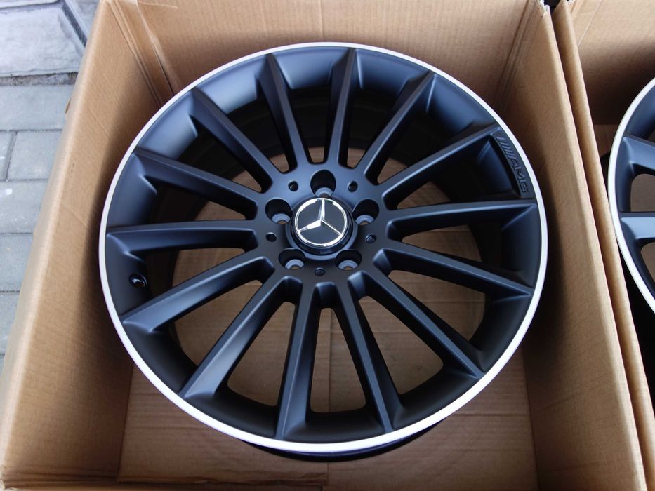 Felgi MERCEDES GLA X156 A56 A45 19'' AMG Czarny Mat!! Oryginał Ropczyce ...
