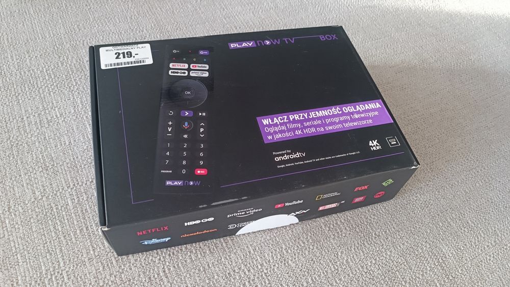 Dekoder Play now TV BOX Łomna • OLX.pl