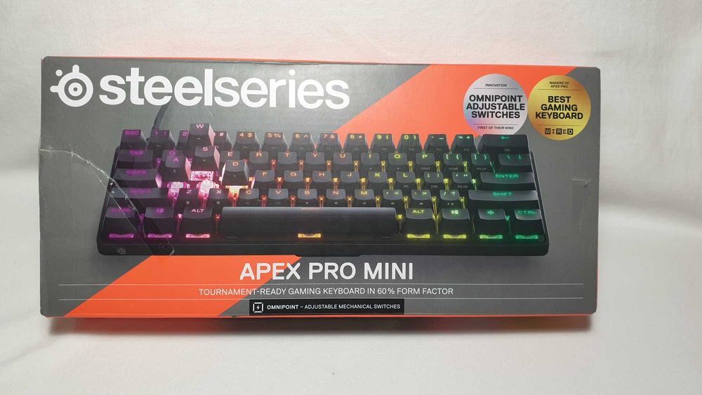 Klawiatura STEELSERIES Apex Pro Mini WIRELESS stan BDB. Rąbień • OLX.pl